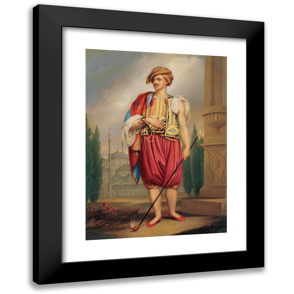 Henry Bone 11x14 Black Modern Framed Museum Art Print Titled - A ...