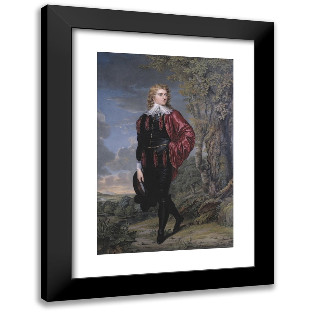 Henry Bone 11x14 Black Modern Framed Museum Art Print Titled - Full ...