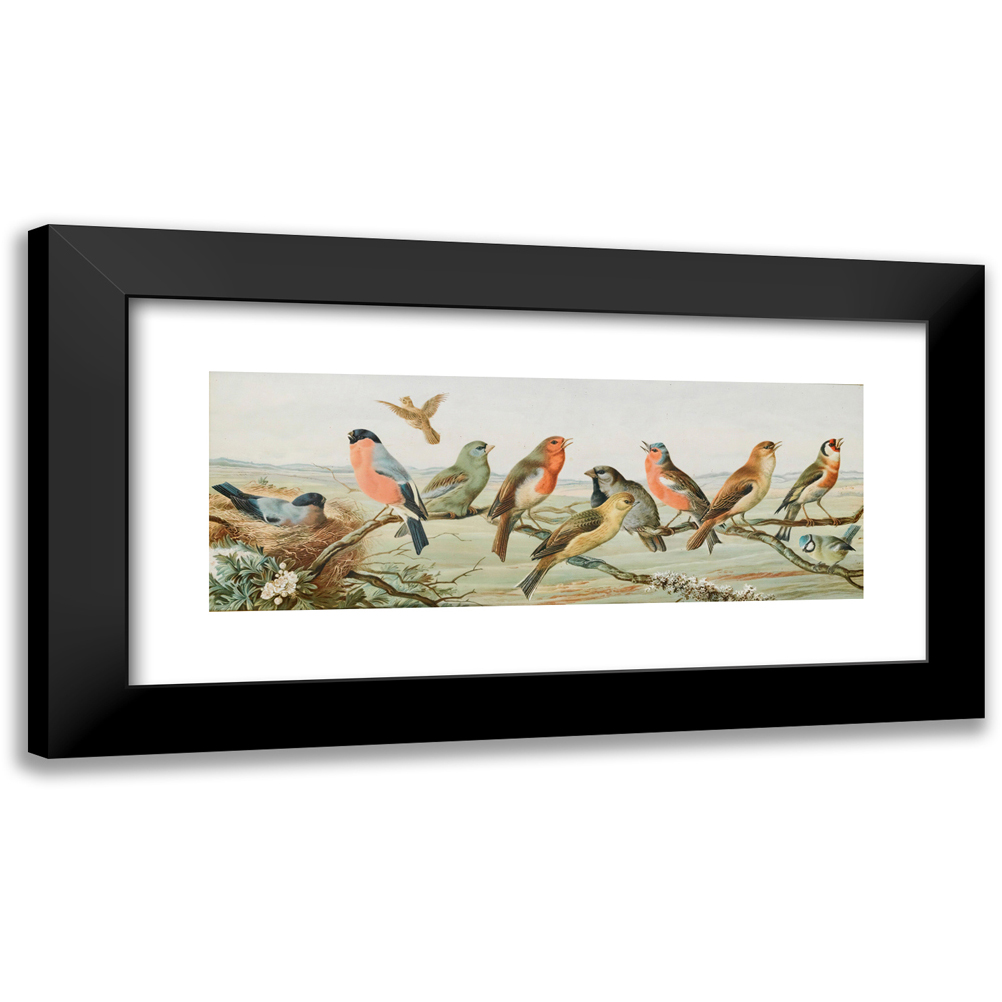 Henry Bright 14x8 Black Modern Framed Museum Art Print Titled - An ...