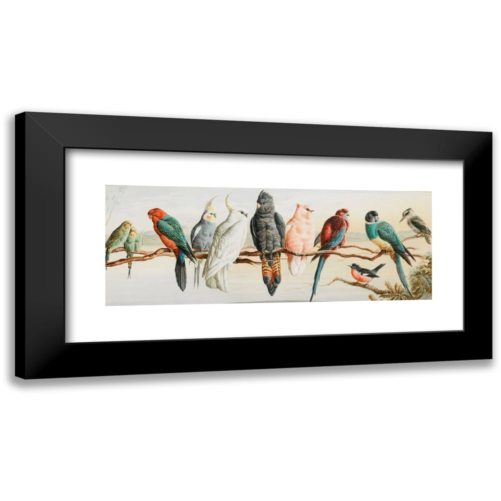 Henry Bright 24x11 Black Modern Framed Museum Art Print Titled - An ...