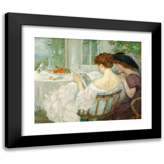 Henry Caro-Delvaille 14x12 Black Modern Framed Museum Art Print Titled ...