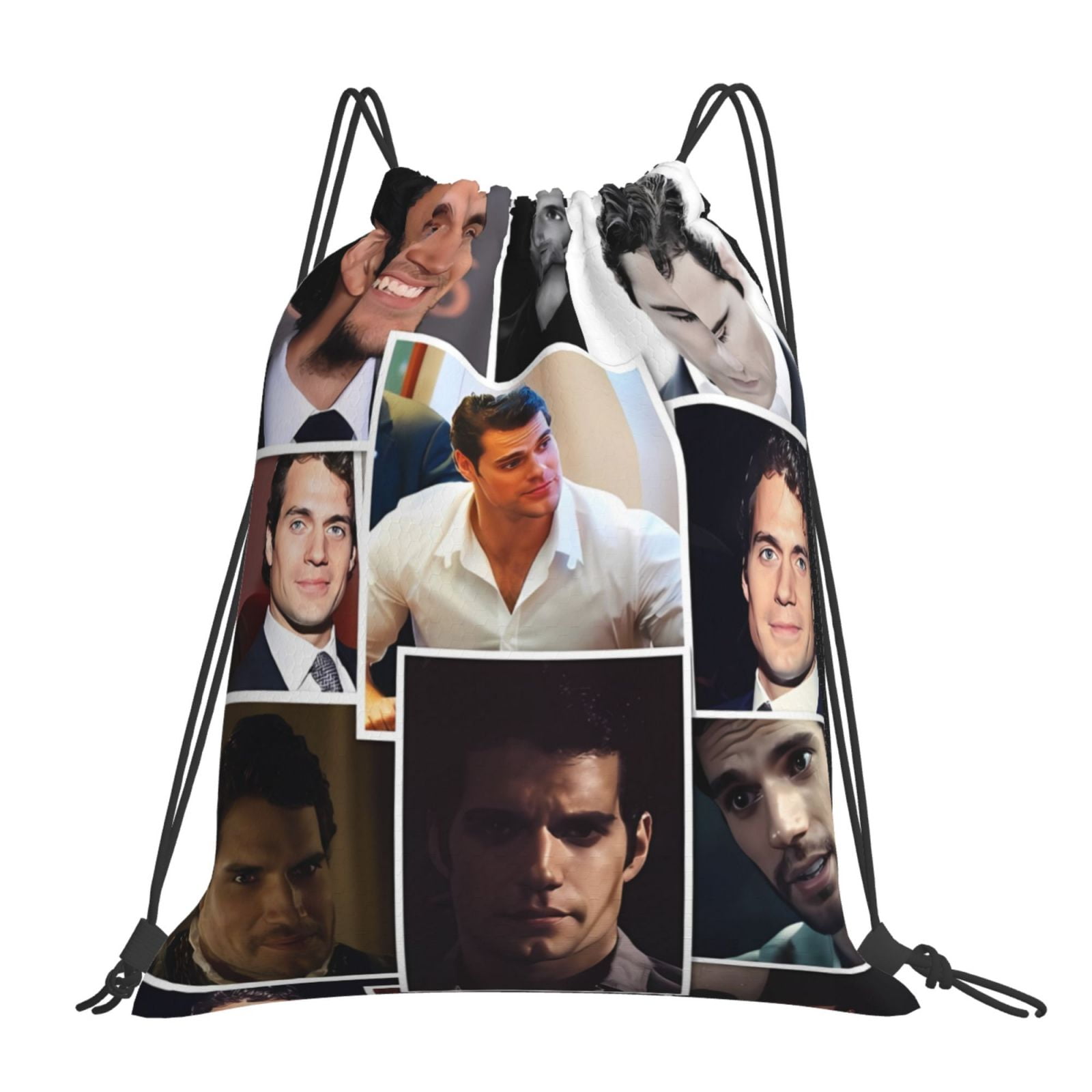 Henry Cavill Drawstring Backpack Sport Gym Bag For Yoga Swimming ...