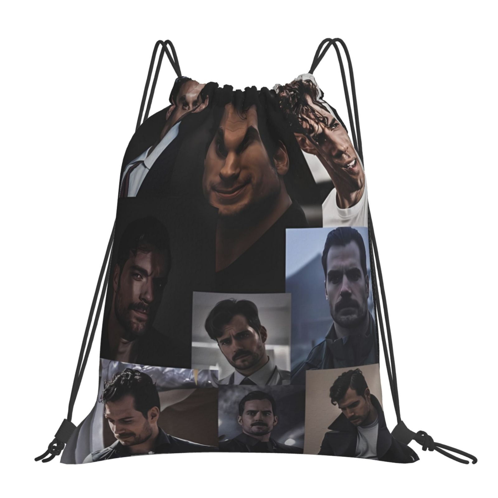 Henry Cavill Drawstring Backpack Sport Gym Bag For Yoga Swimming ...