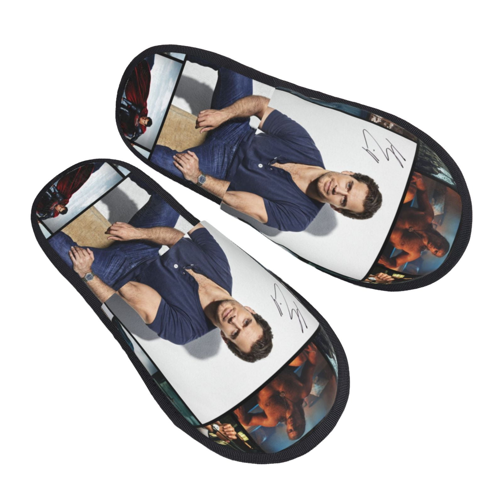 Henry Cavill Furry Slippers For Men Women Fuzzy House Slippers Winter ...