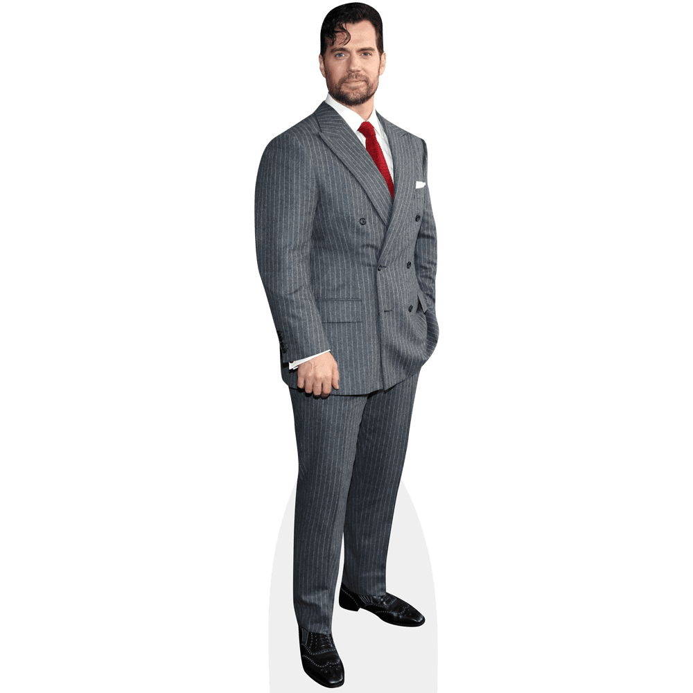 Henry Cavill (Red Tie) Lifesize Cardboard Cutout Standee - Walmart.com