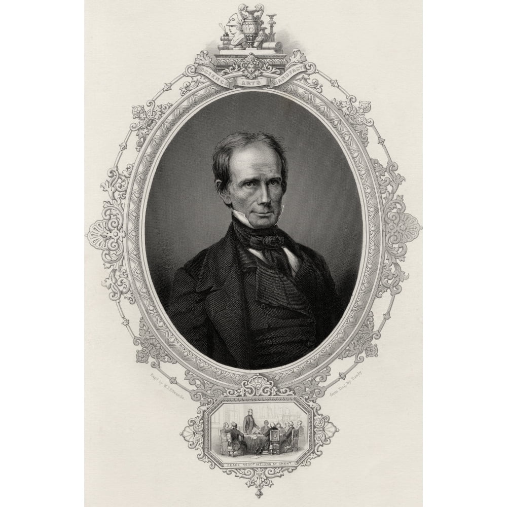 Henry Clay 1777-1852 American Statesman And Orator Engraved By W J ...