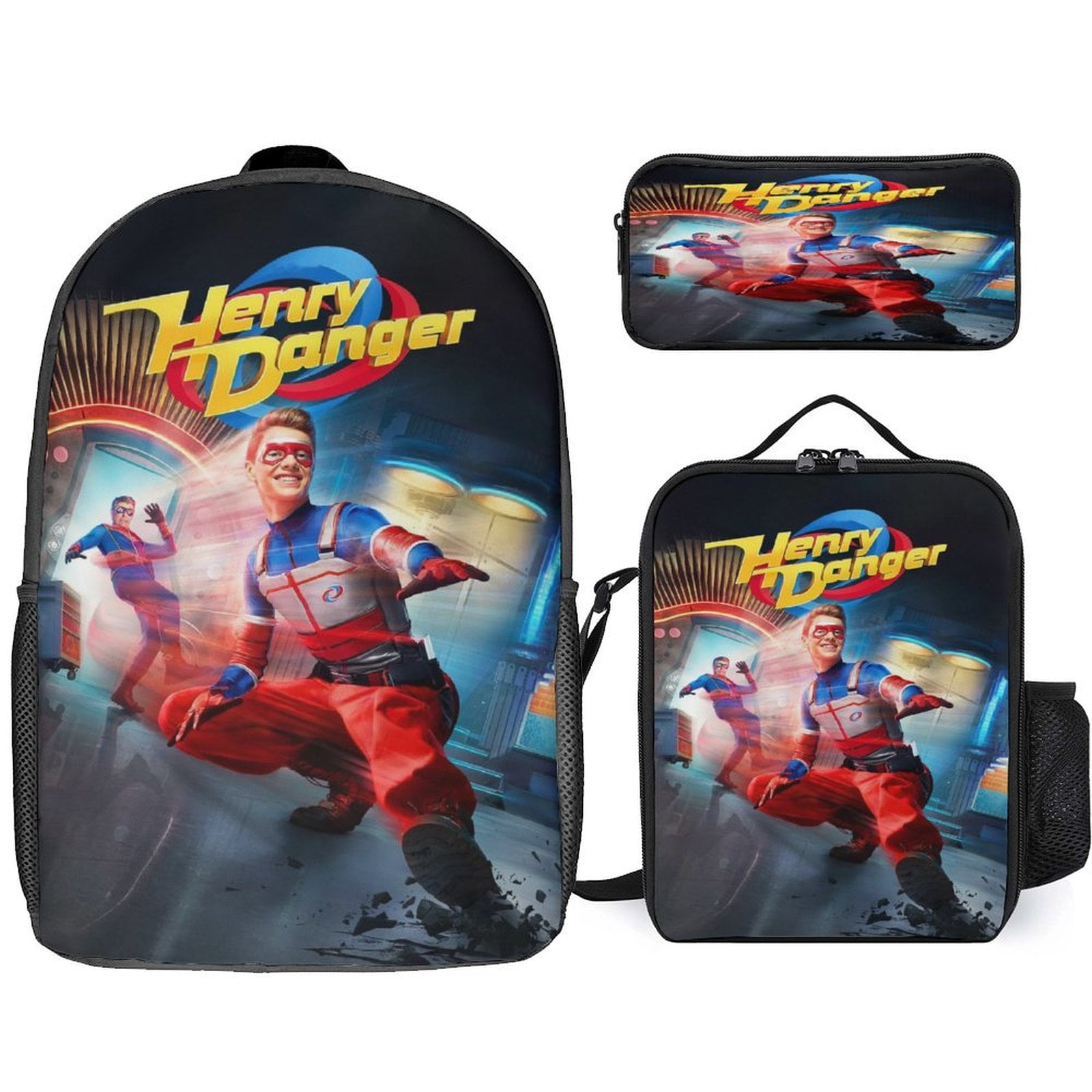 Henry Dan-Ge Backpack Set Cartoon Bookbag Backpack Cartoon Backpack ...