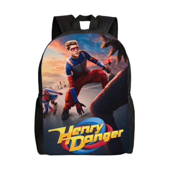 Henry Danger Backpack Laptop School Bag Student Satchel Lightweight ...