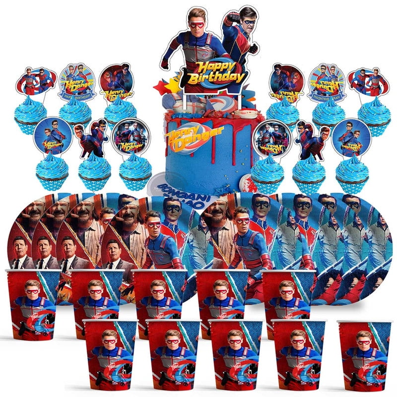 Henry Danger Birthday Cups Party Supplies Plates Decorations Cake ...