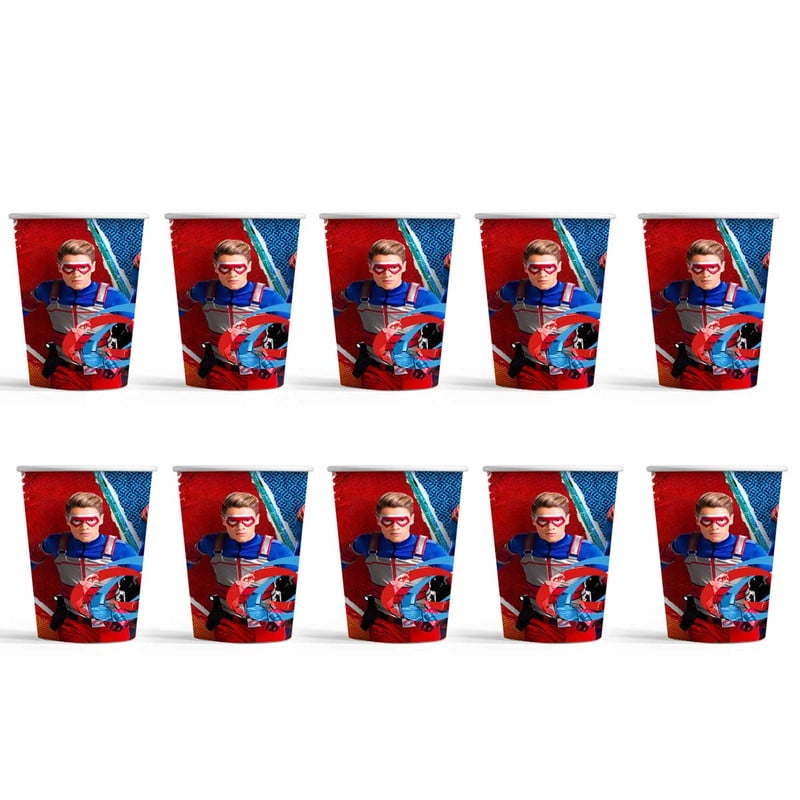 Henry Danger Birthday Party Supplies Cups Tableware Disposable Paper ...