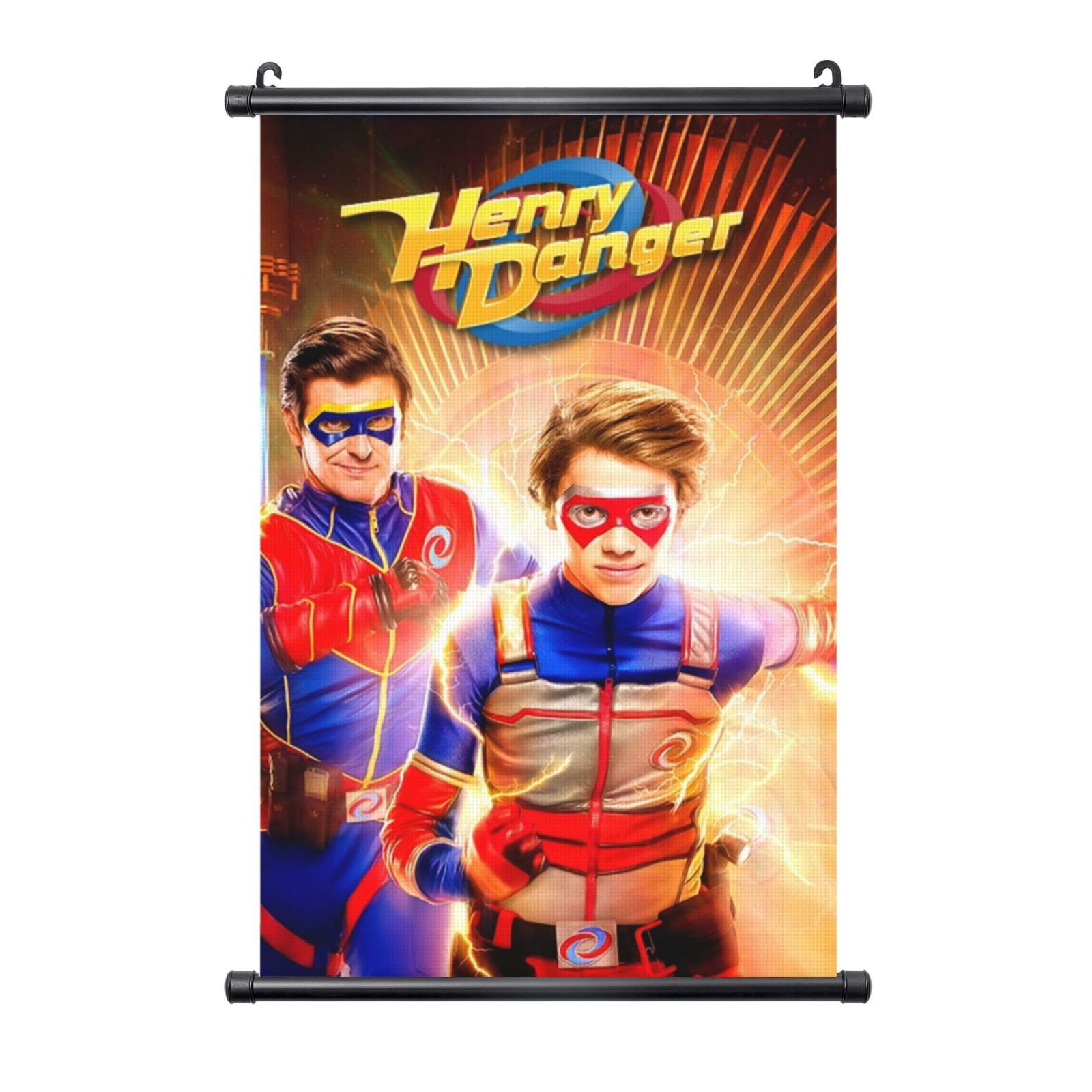 Henry Danger Black Plastic Shaft Hanging Poster Decor Canvas Wall ...