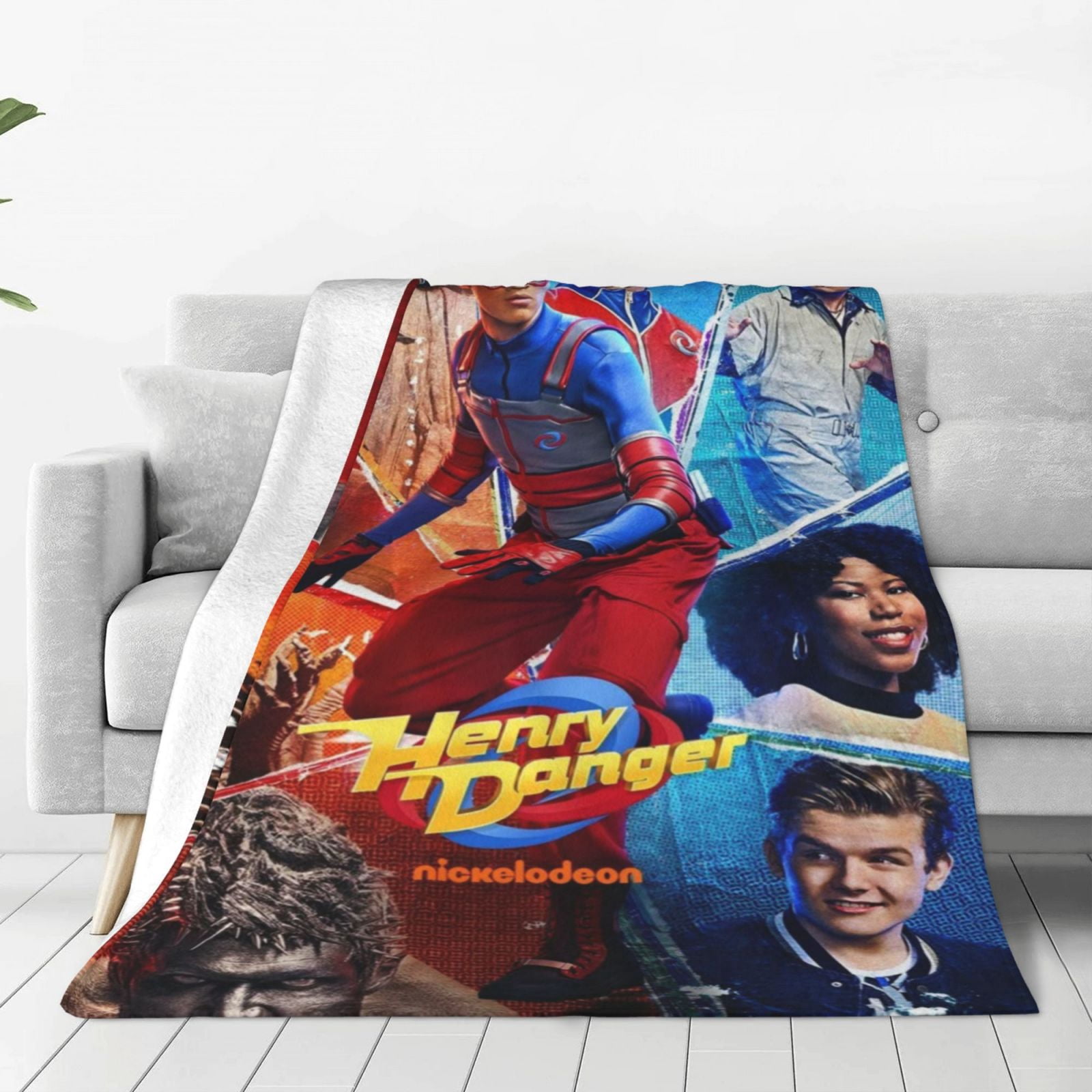 Henry Danger Blanket Anime Air-conditioning Quilt for Bed Sofa Camping ...