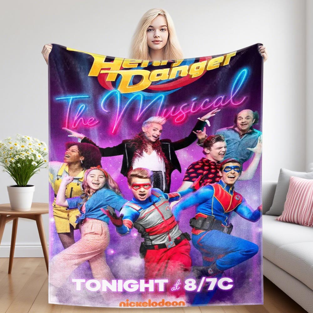 Henry Danger Blanket Gifts Throw Teen Girls 60"X80" Men Boys Women ...