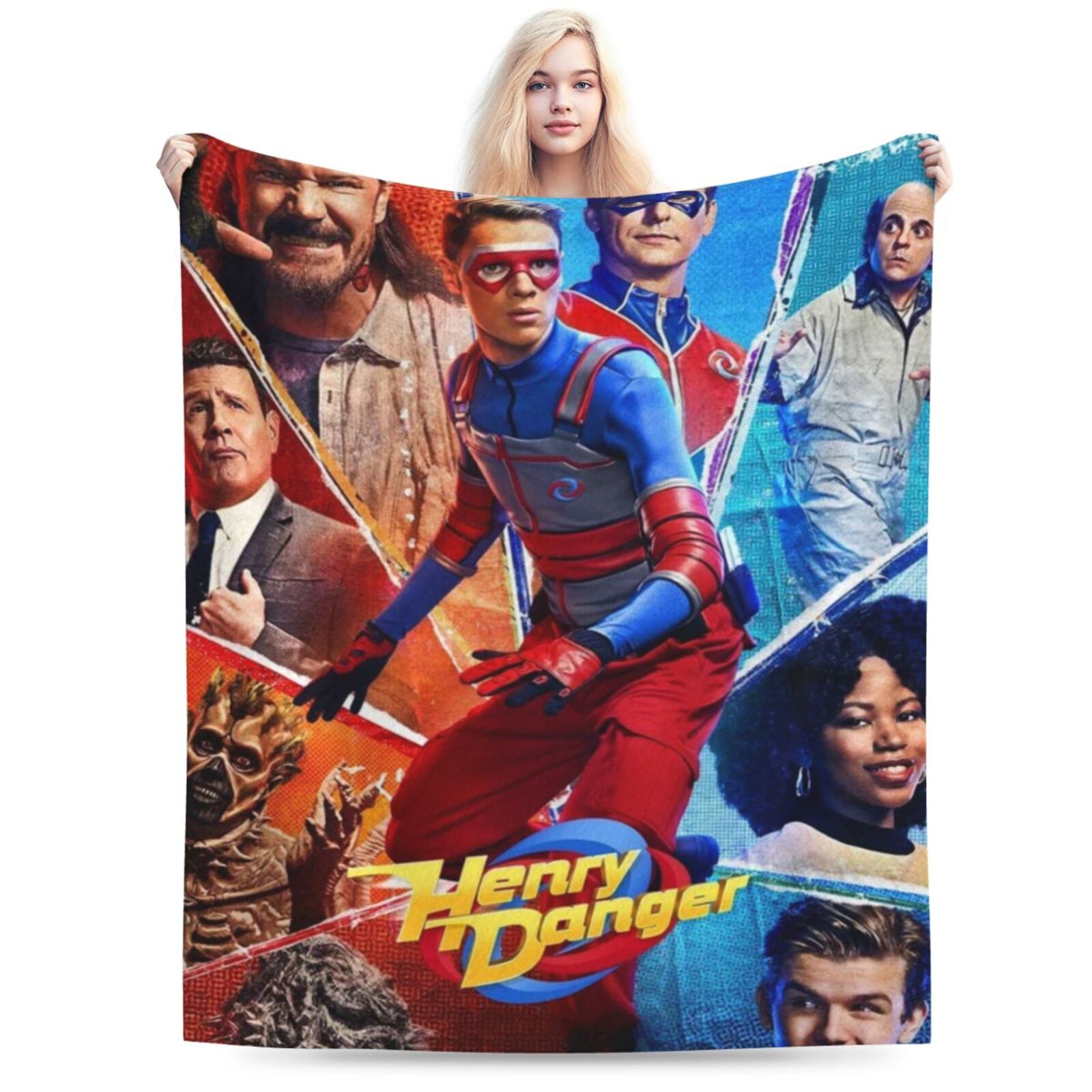 Henry Danger Blanket, Super Soft Throw Blanket For Bed Sofa Couch, Cozy ...