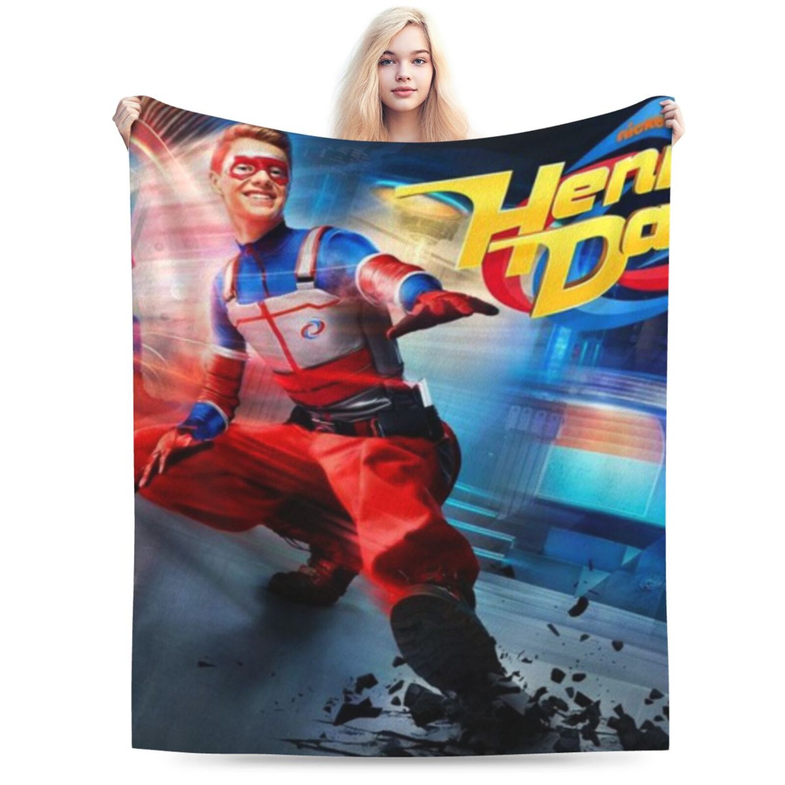Henry Danger Blanket, Super Soft Throw Blanket For Bed Sofa Couch, Cozy ...