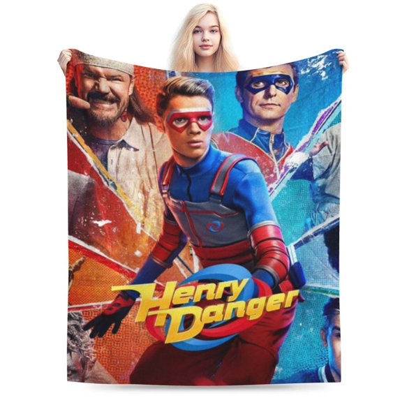 Henry Danger Blanket, Super Soft Throw Blanket For Bed Sofa Couch, Cozy ...