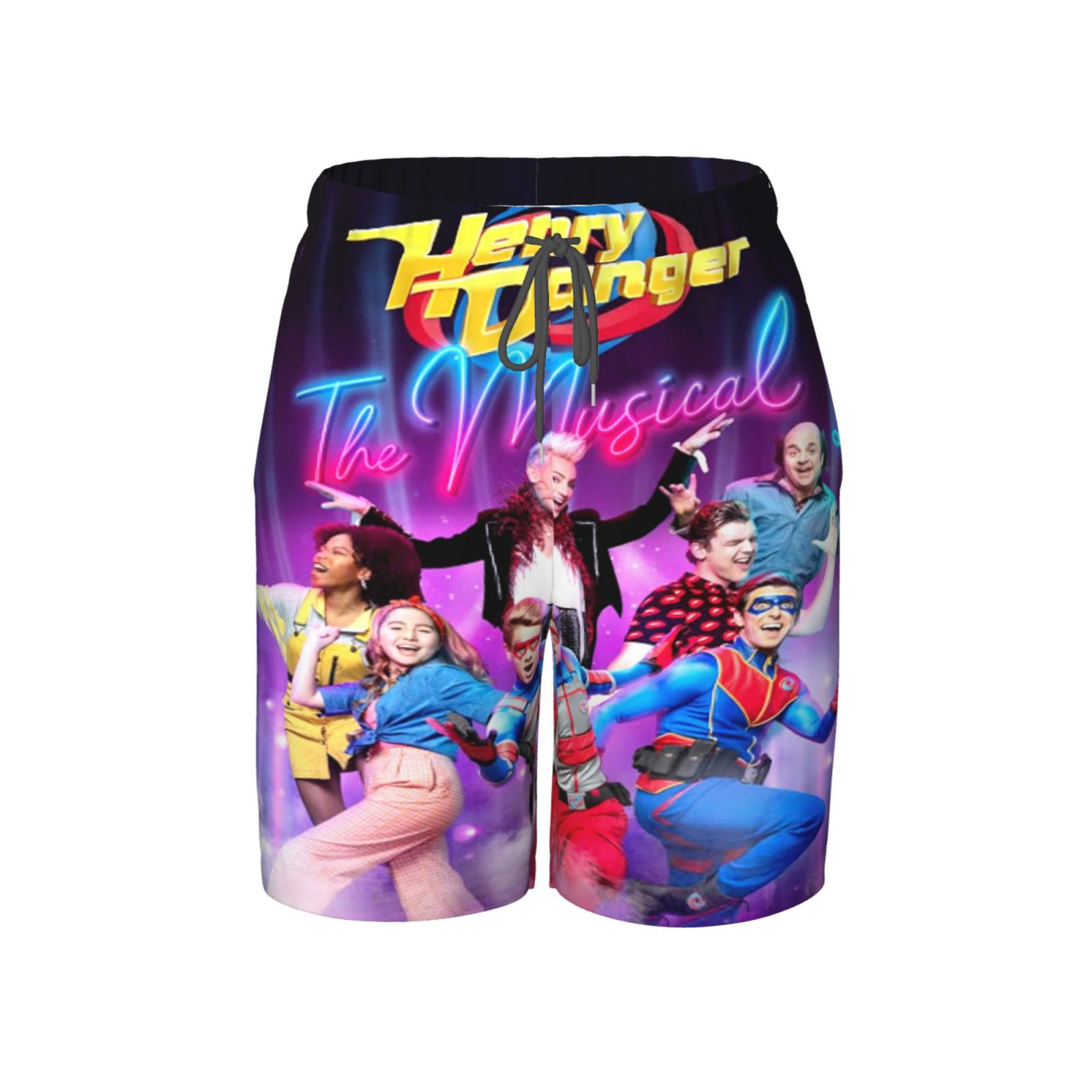 Henry Danger Boys Swim Trunks with Mesh Liner Bathing Suits Quick Dry ...