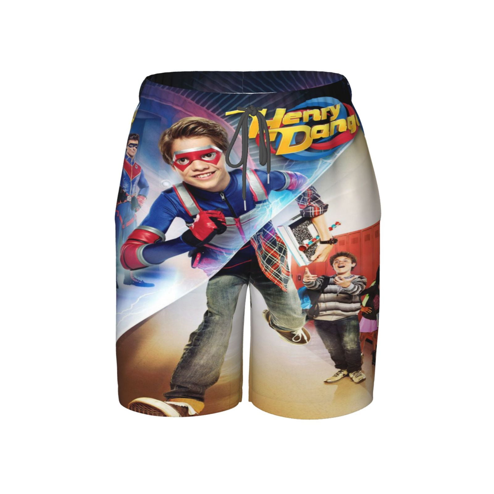 Henry Danger Boys Swim Trunks with Mesh Liner Bathing Suits Quick Dry ...