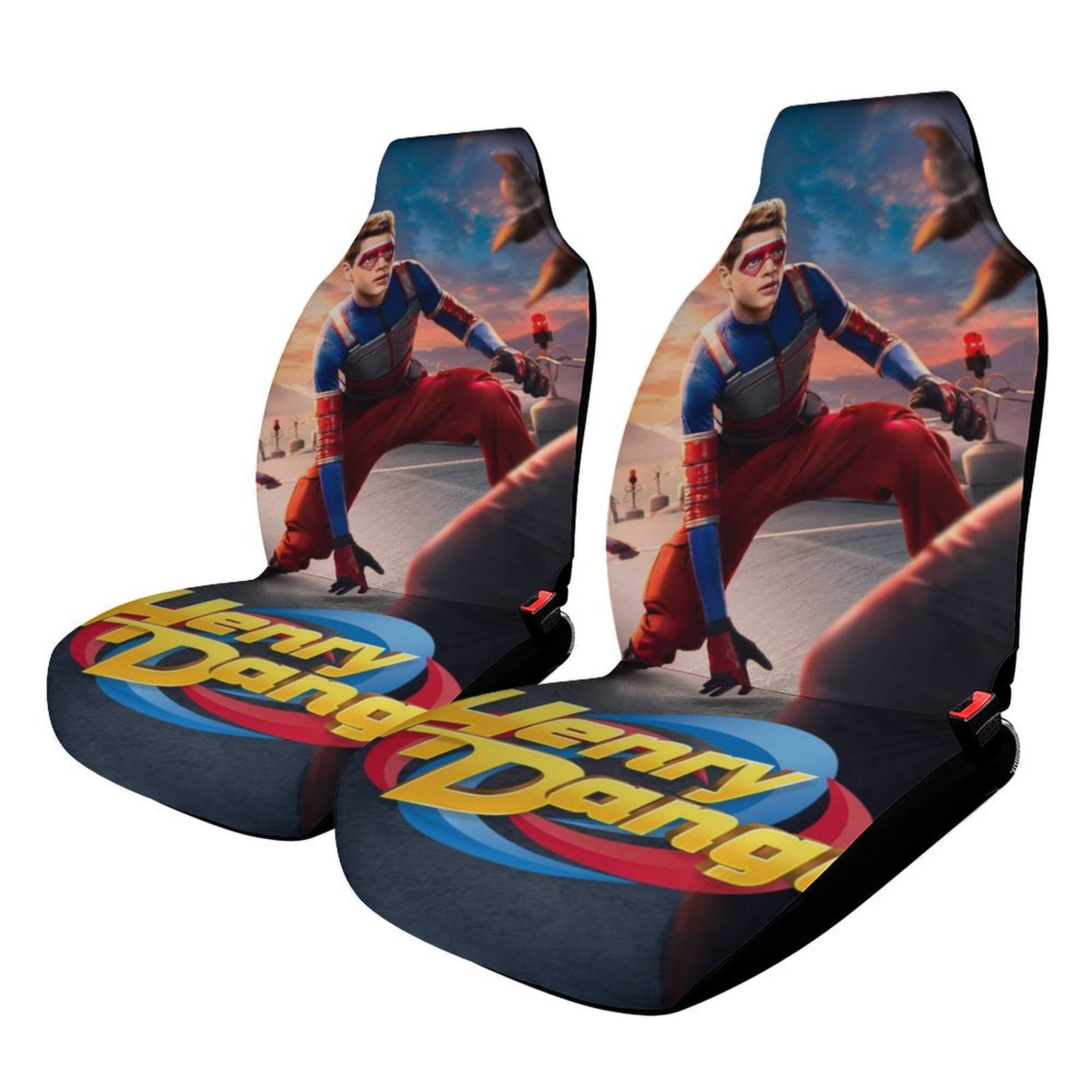 Henry Danger Car Seat Covers Vehicle Universal Auto Front Front Seat ...