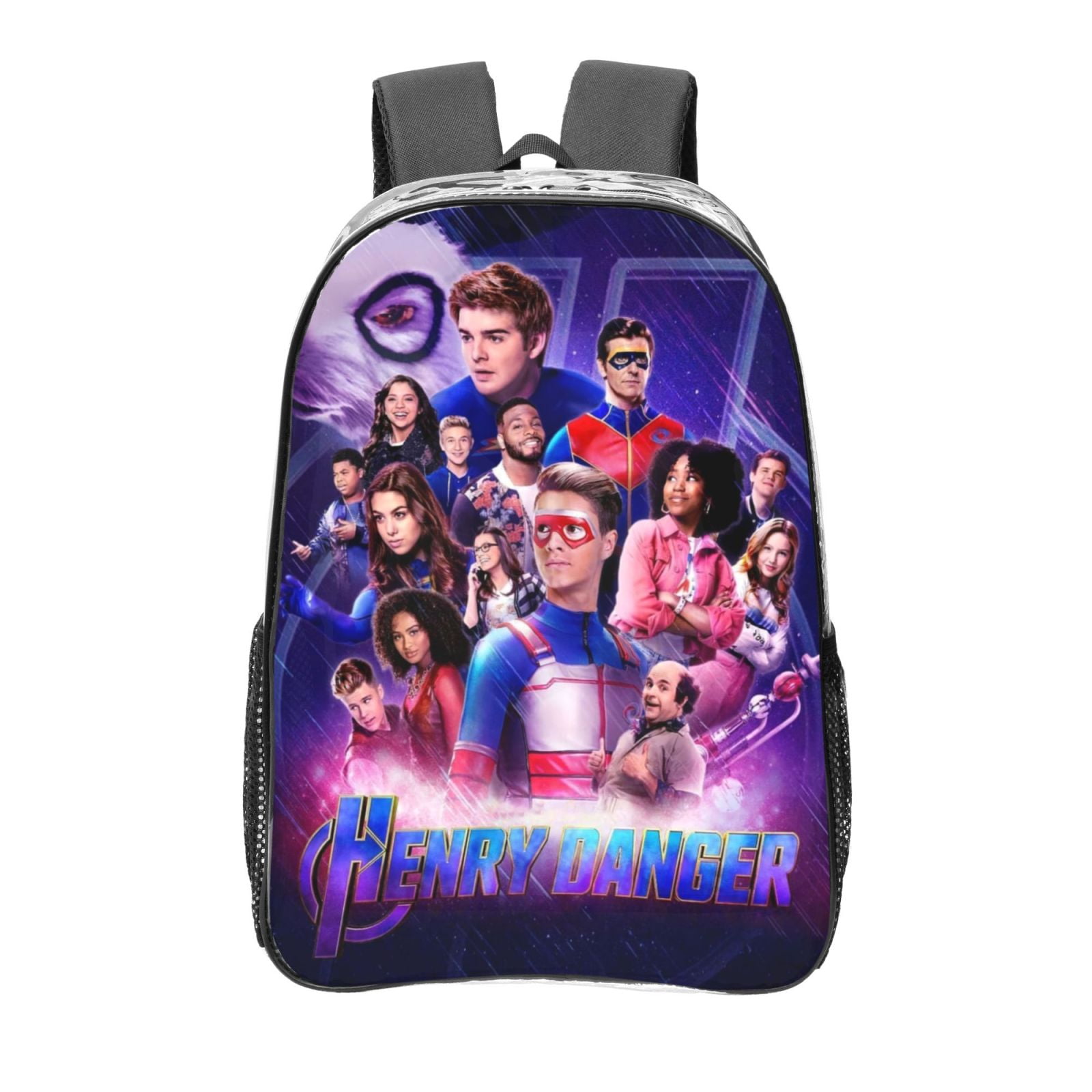 Henry Danger Clear Backpack 16 Inch Large Capacity PVC Transparent ...
