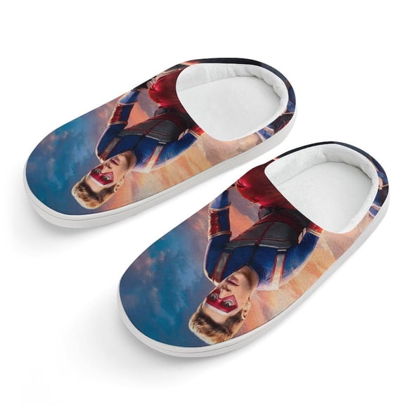 Bride Of Chucky Horror Cotton Slippers For Kids Winter Warm Soft Plush ...