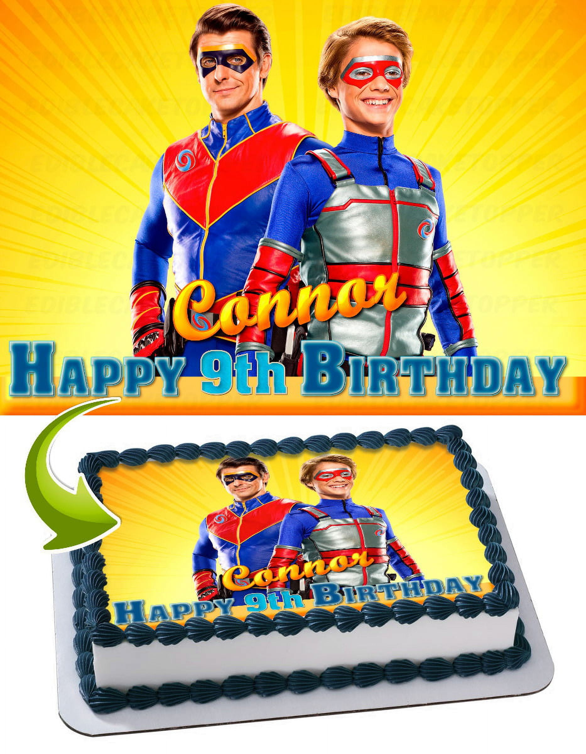 Henry Danger - Edible Cake Topper - 11.7 x 17.5 Inches 1/2 Sheet ...