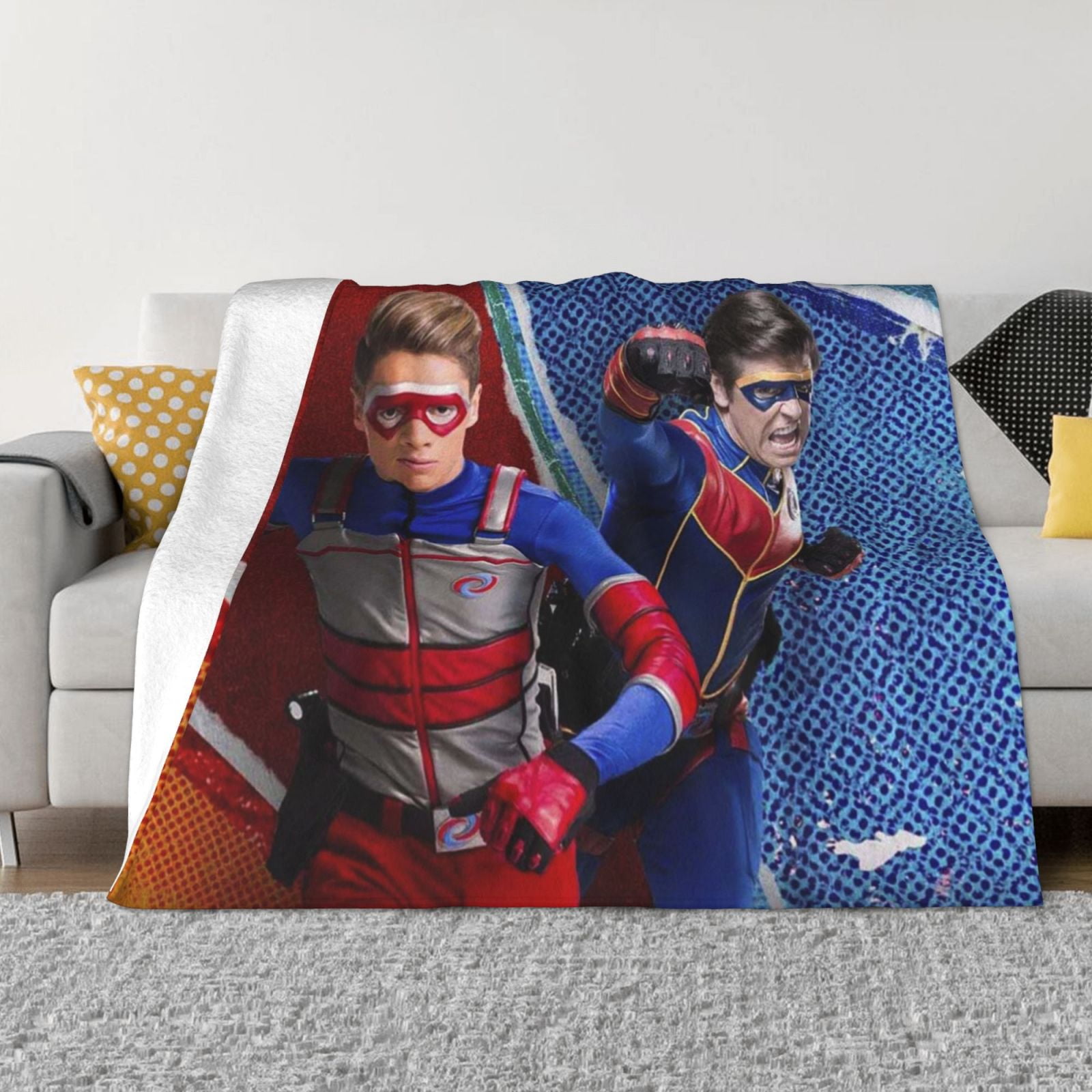 Henry Danger Flannel Blanket Cozy Ultra-Soft Micro Fleece Throw Blanket ...