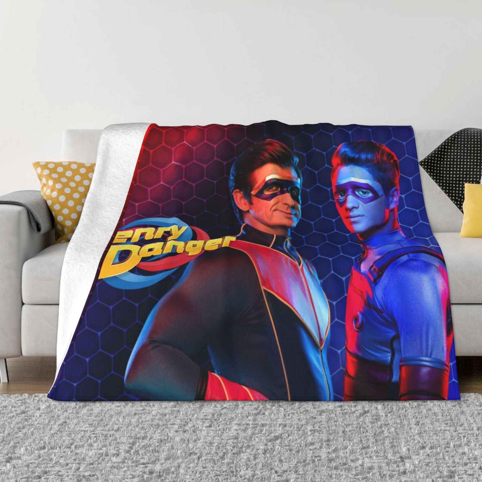 Henry Danger Fleece Blanket Super Soft Cozy Throw Blanket Fuzzy Comfy ...