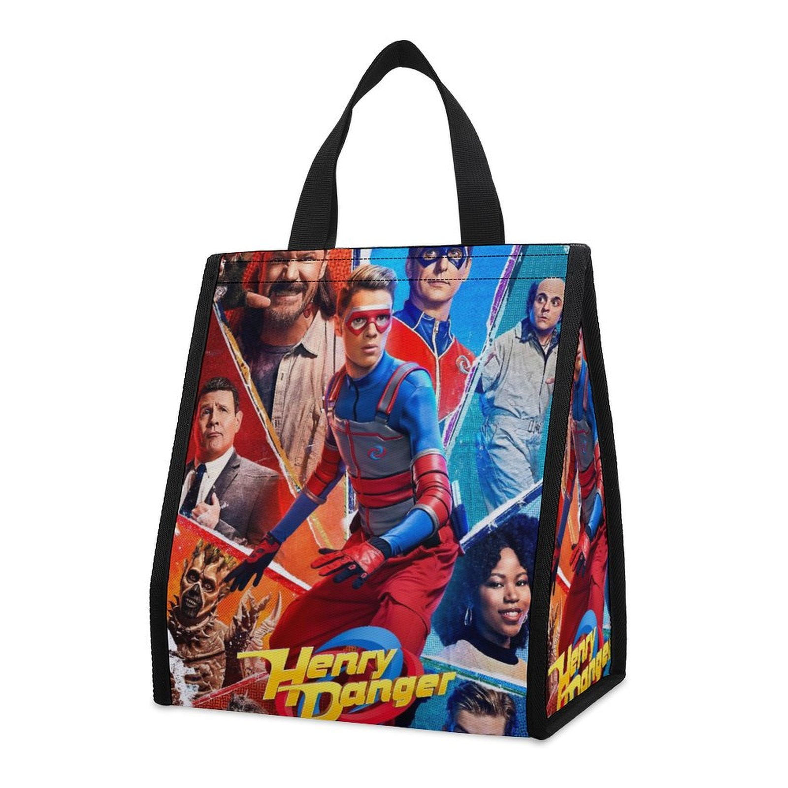 Henry Danger Folding Insulated Lunch Bag Portable Lunchbag Reusable ...