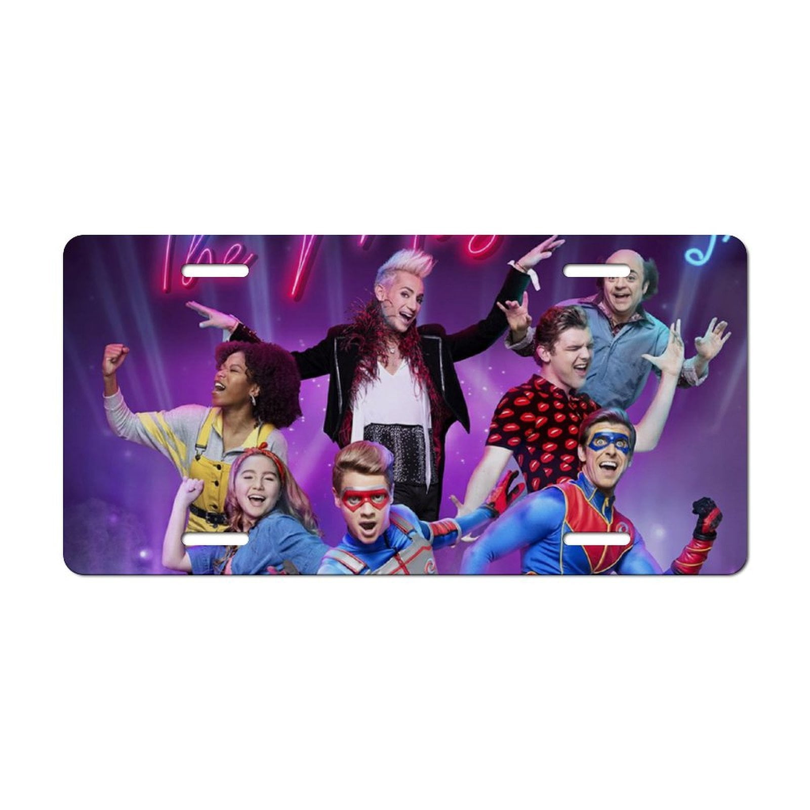 Henry Danger Force Musical License Plate Cover Aluminum For Various Car ...