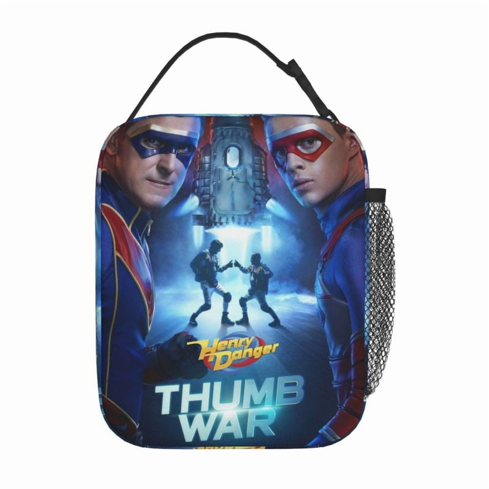 Henry Danger Insulated Lunch Bag Large Capacity Lunch Tote Reusable ...