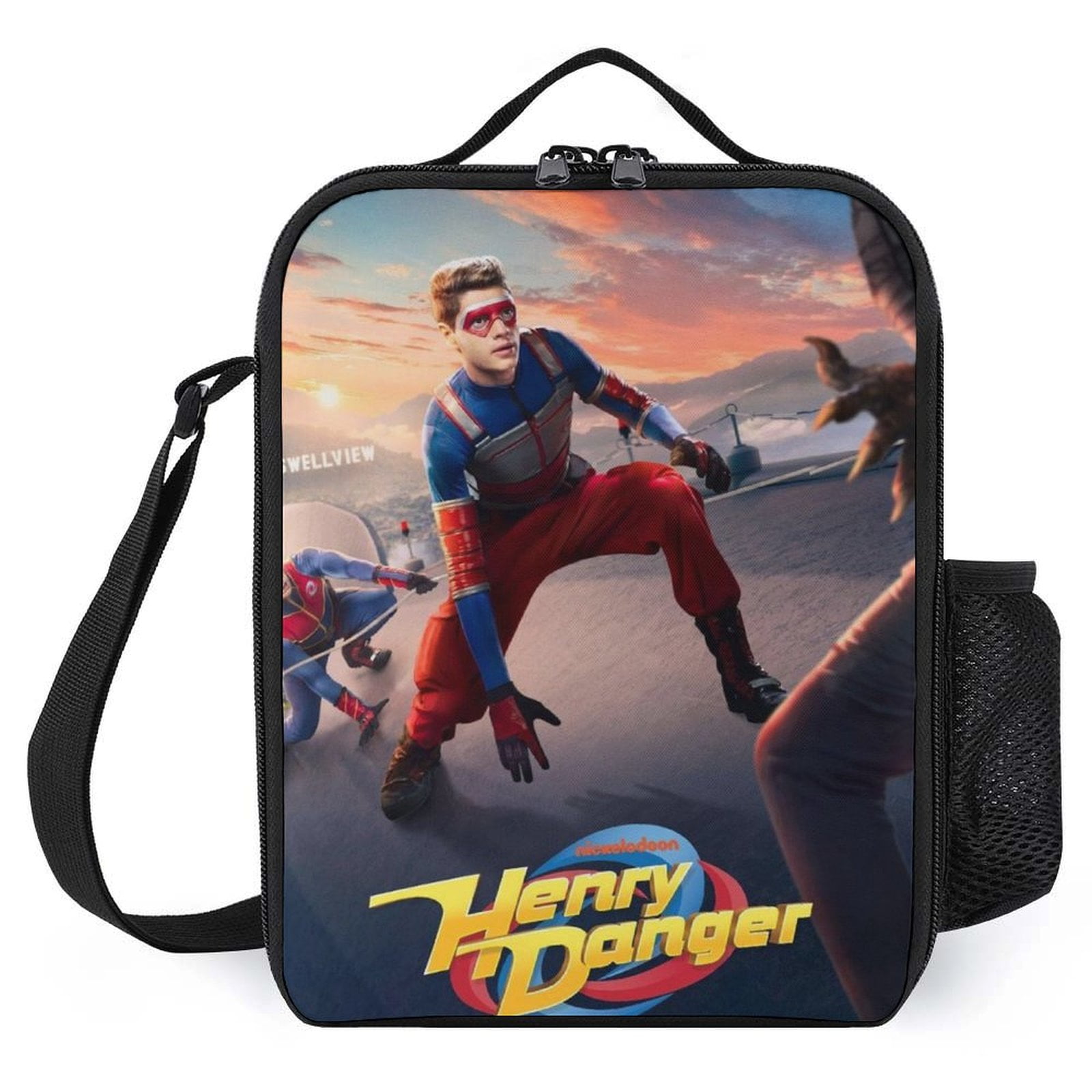 Henry Danger Insulated Lunch Bag Portable Thermal Dinner Bag Reusable ...