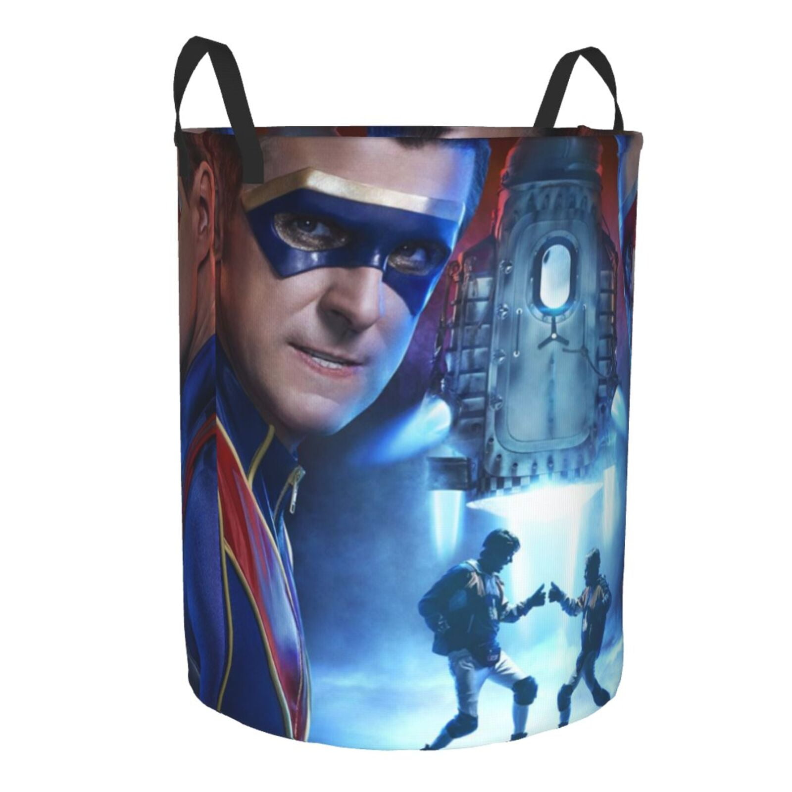 Henry Danger Large Laundry Hamper, Collapsible Laundry Basket With Handles, Tall Storage Basket ...