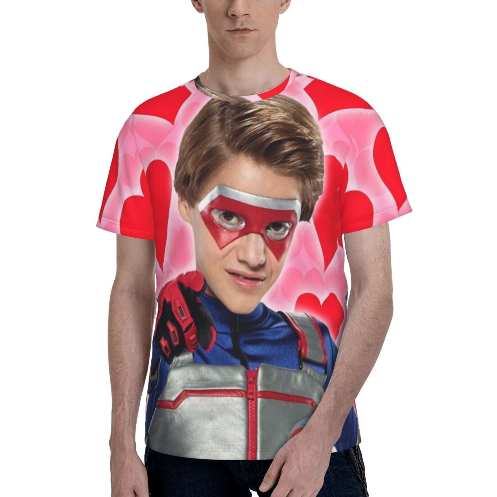 Henry Danger Mens 3d Graphic Print Shirts Casual Short Sleeve Tee ...