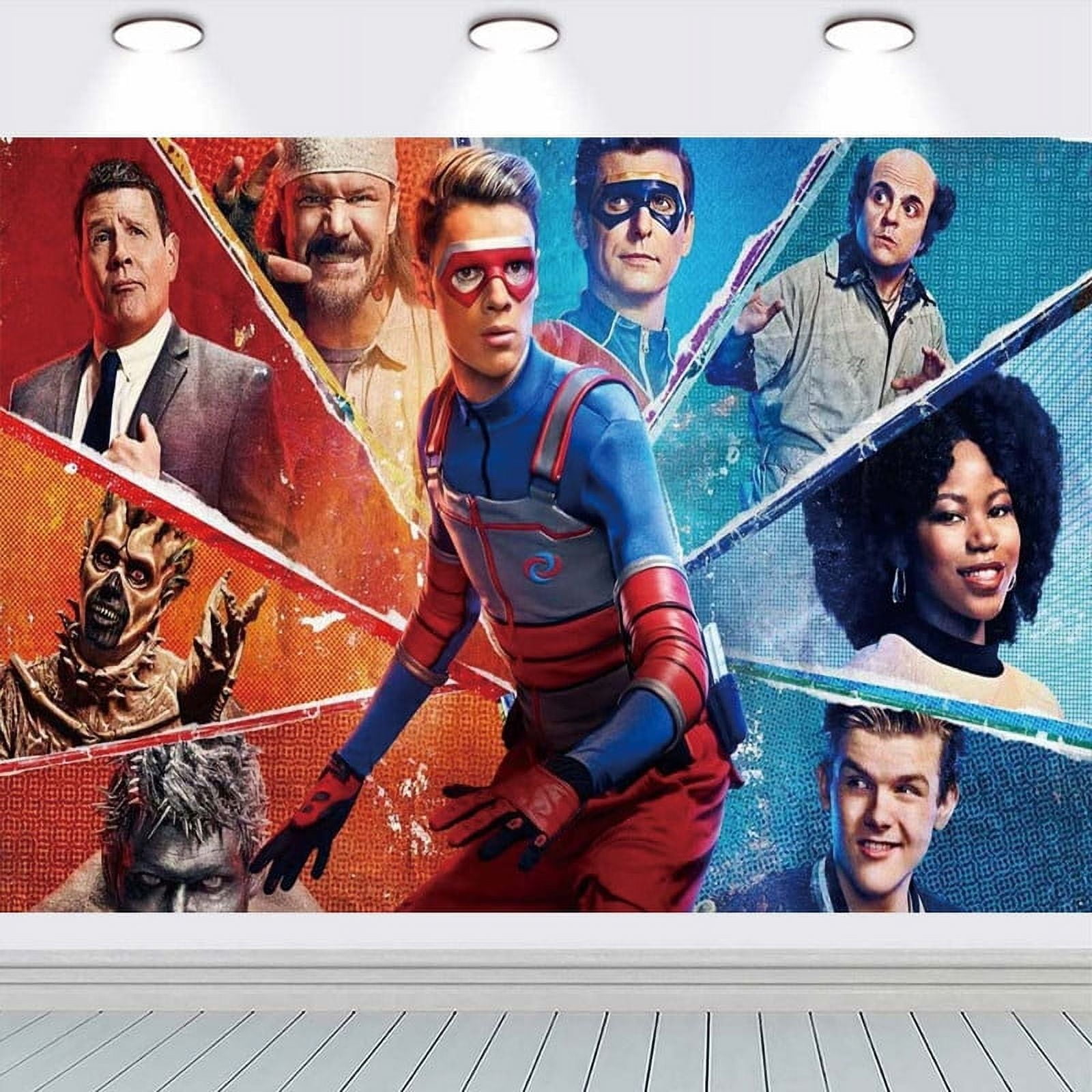Henry Danger Party Supplies Backdrop Banner Poster Birthday Decorations ...