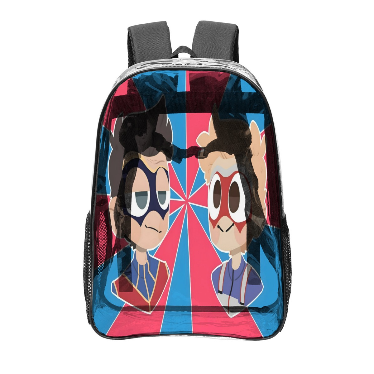 Henry Danger Pattern Transparent Backpack Lightweight And fashionable ...