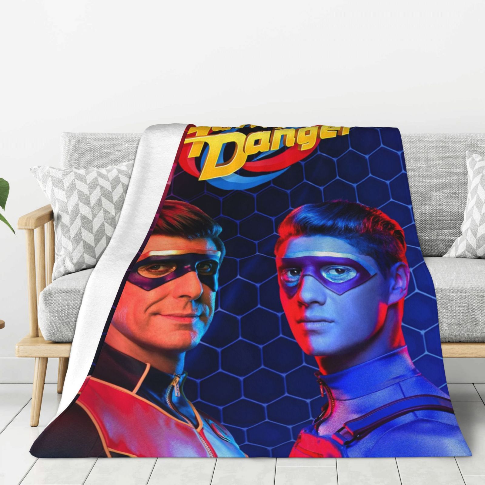 Henry Danger Poster Blanket Cozy Ultra-Soft Micro Flannel Throw Blanket ...