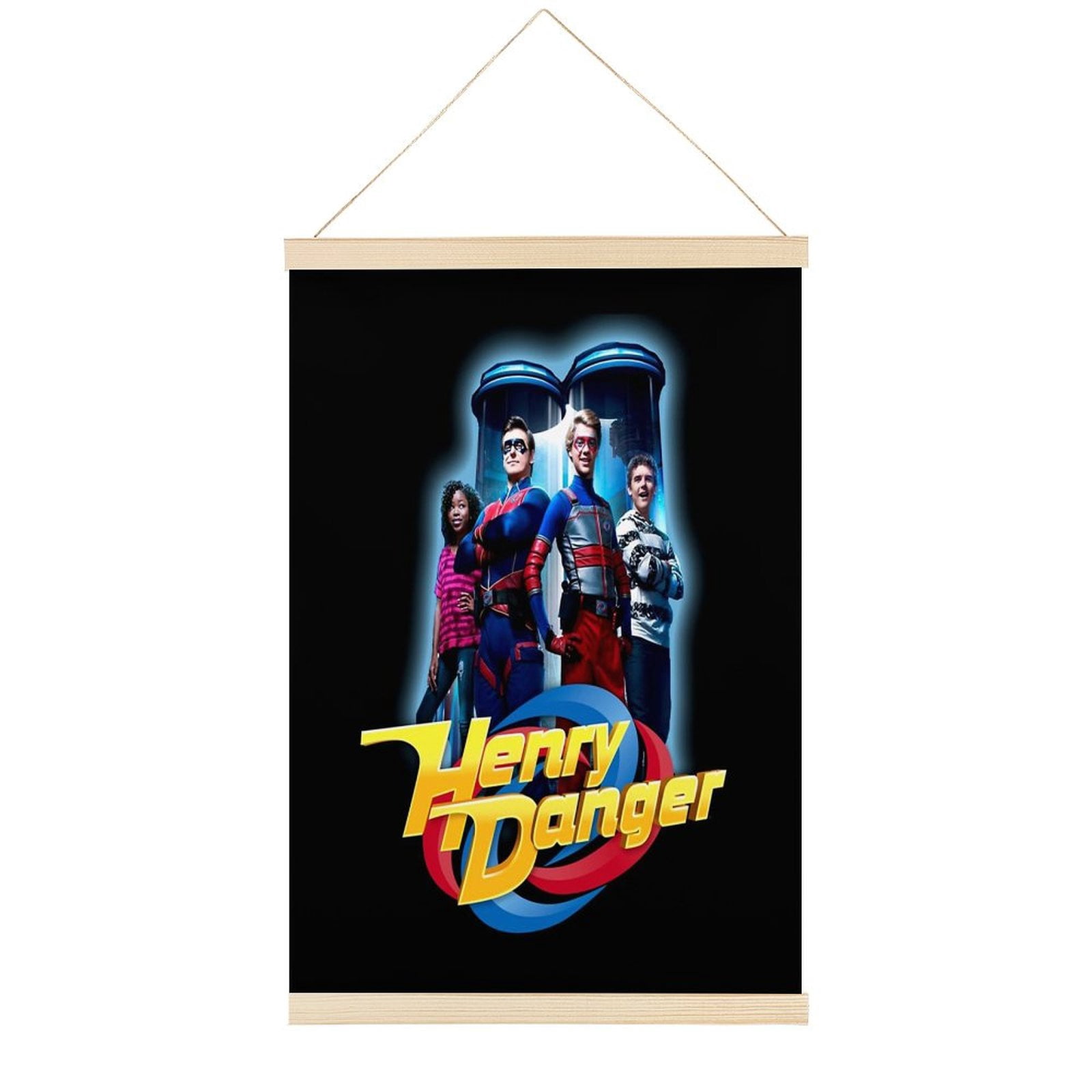 Henry Danger Poster Wall Fabric Decor Hanging Paintings Wood Frame ...