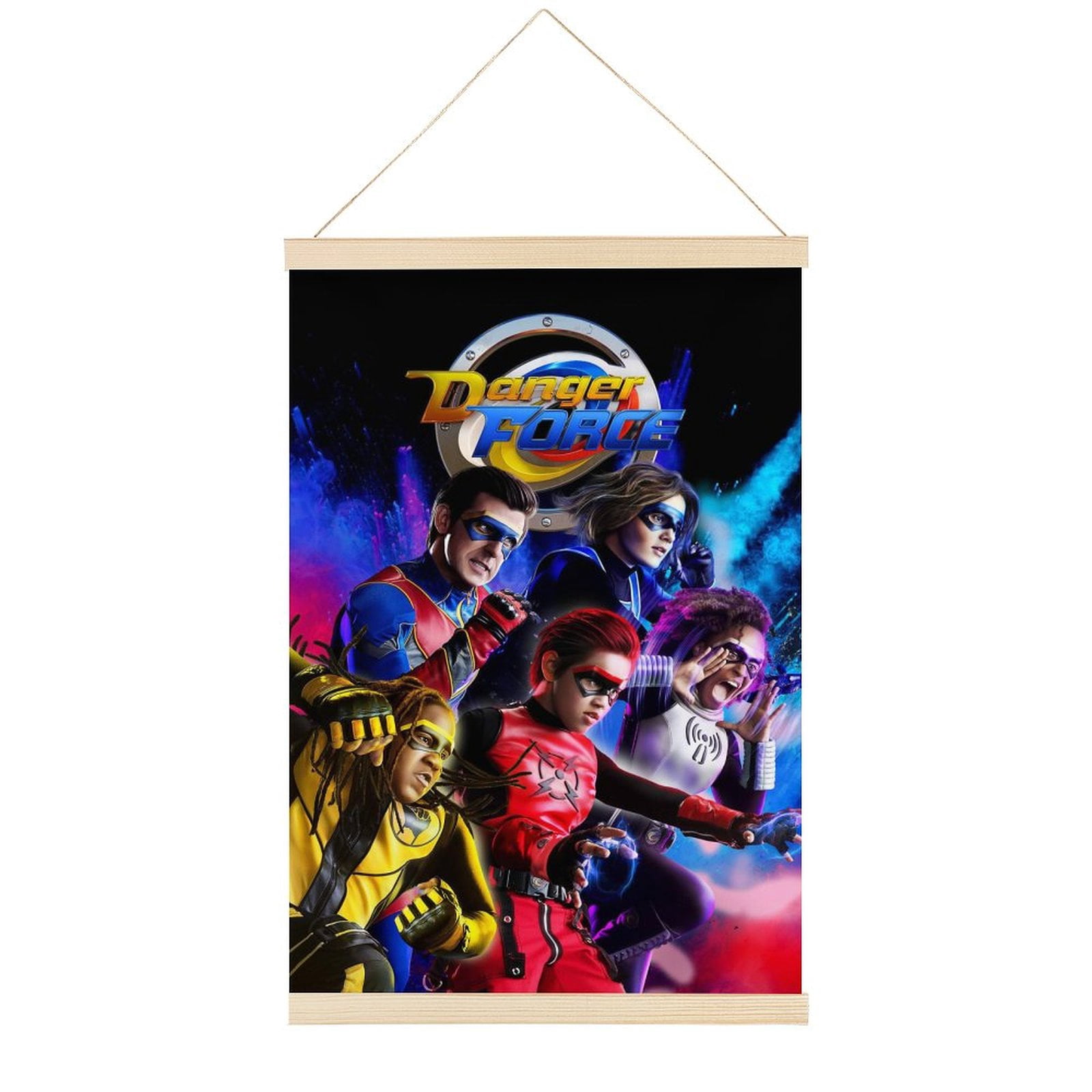 Henry Danger Poster Wall Fabric Decor Hanging Paintings Wood Frame ...