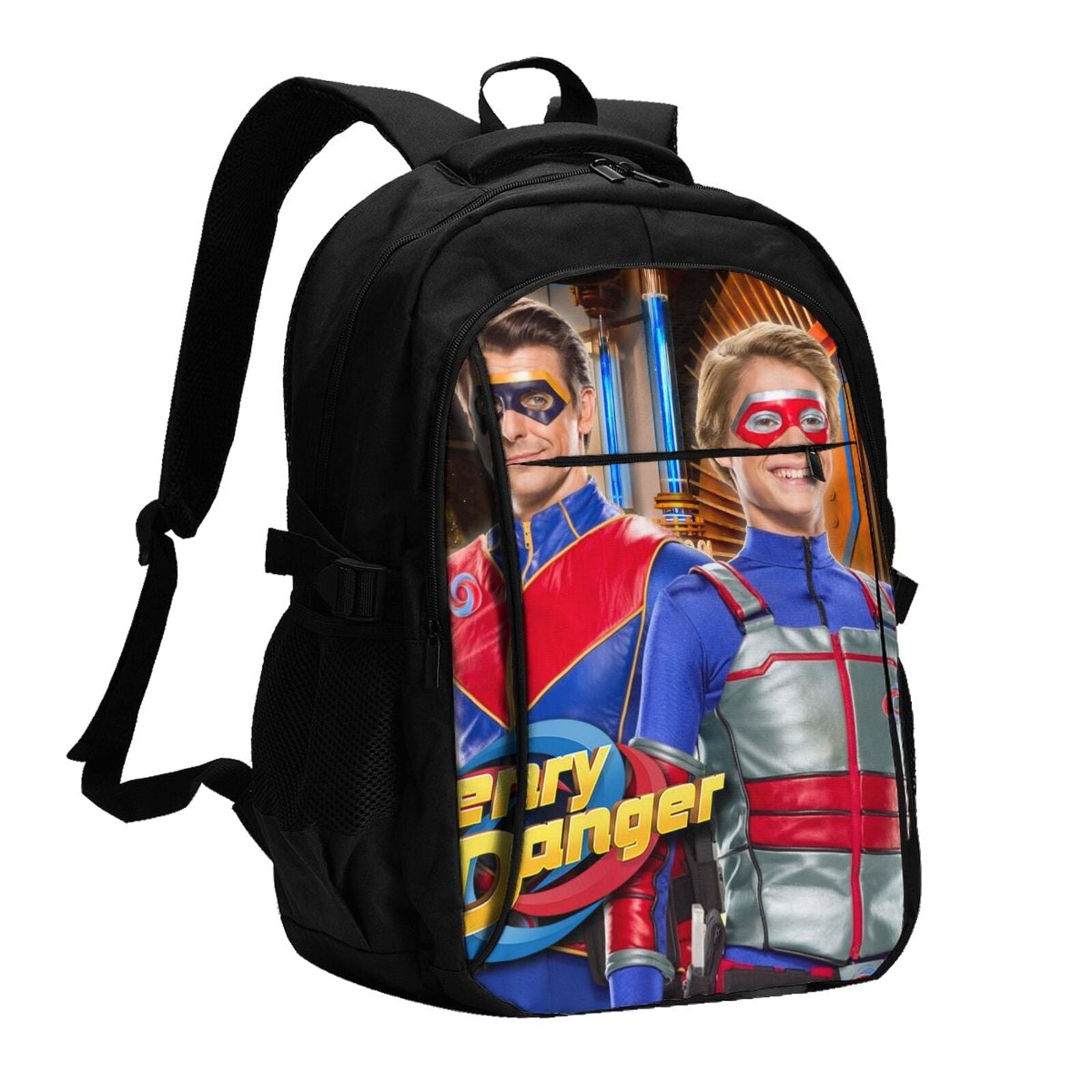 Henry Danger Season 2 Unisex Backpack USB Daypack Large Capacity School ...