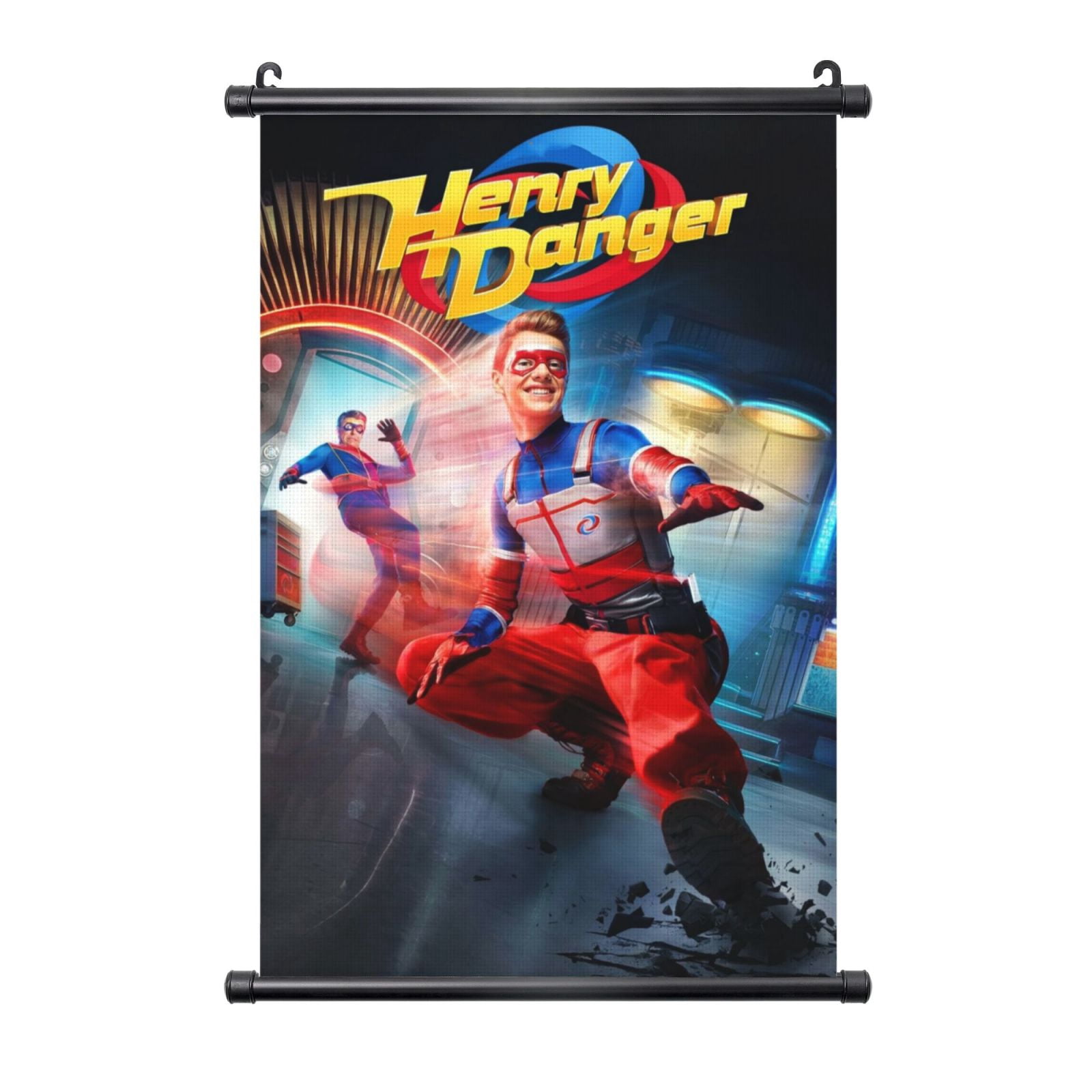 Henry Danger Season Black Plastic Shaft Hanging Poster Decor Canvas ...