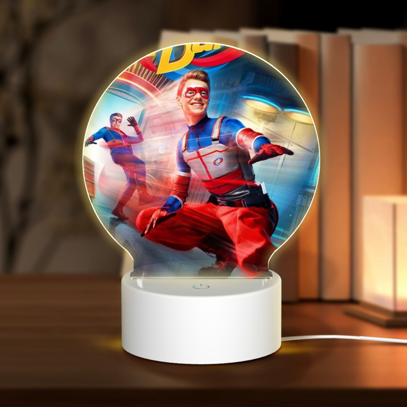 Henry Danger Season Round Acrylic Night Light Decoration USB Cable LED ...