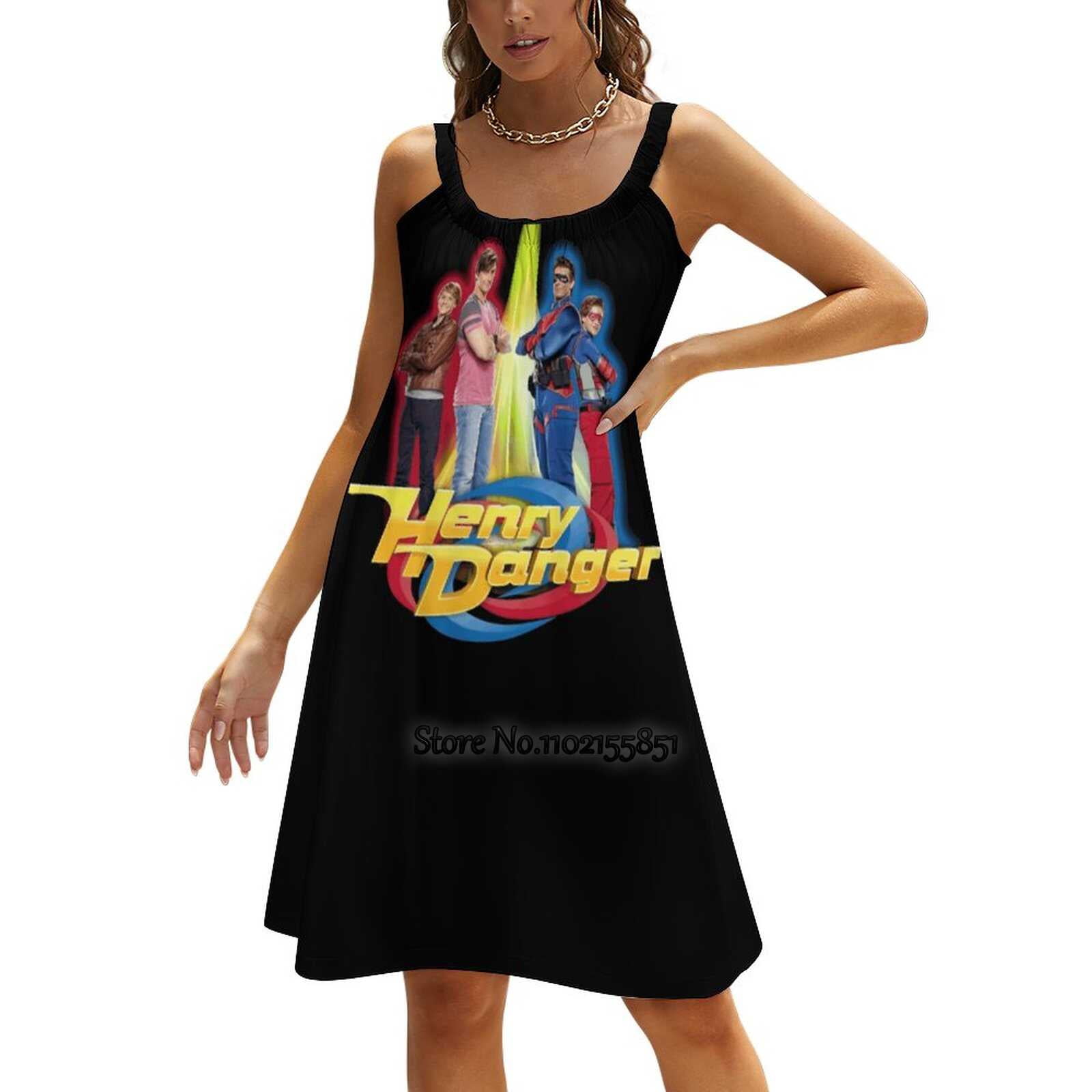 Henry Danger Secret Identities Back Lacing Backless Dress Square Neck ...