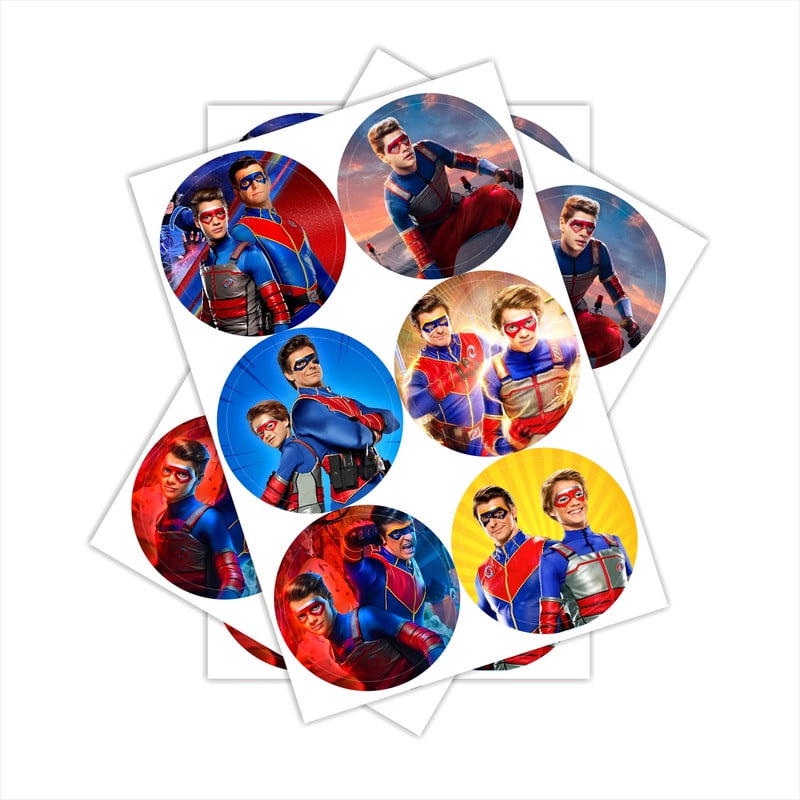 Henry Danger Stickers Party Favors Labels Birthday Thank You Themed ...