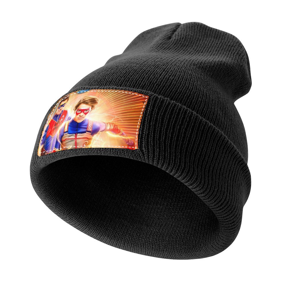 Henry Danger Stretchable Knitted Beanie Hat Daily Winter Thermal Soft ...