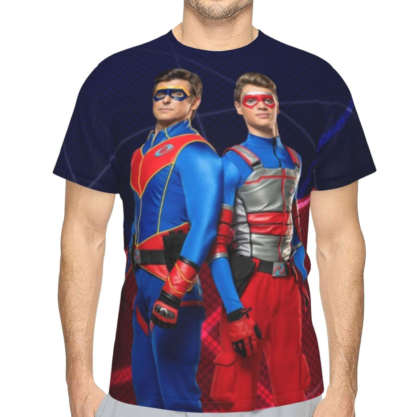 Henry Danger T Shirt 3d Printed Crewneck Graphic Short Sleeve Tees For ...
