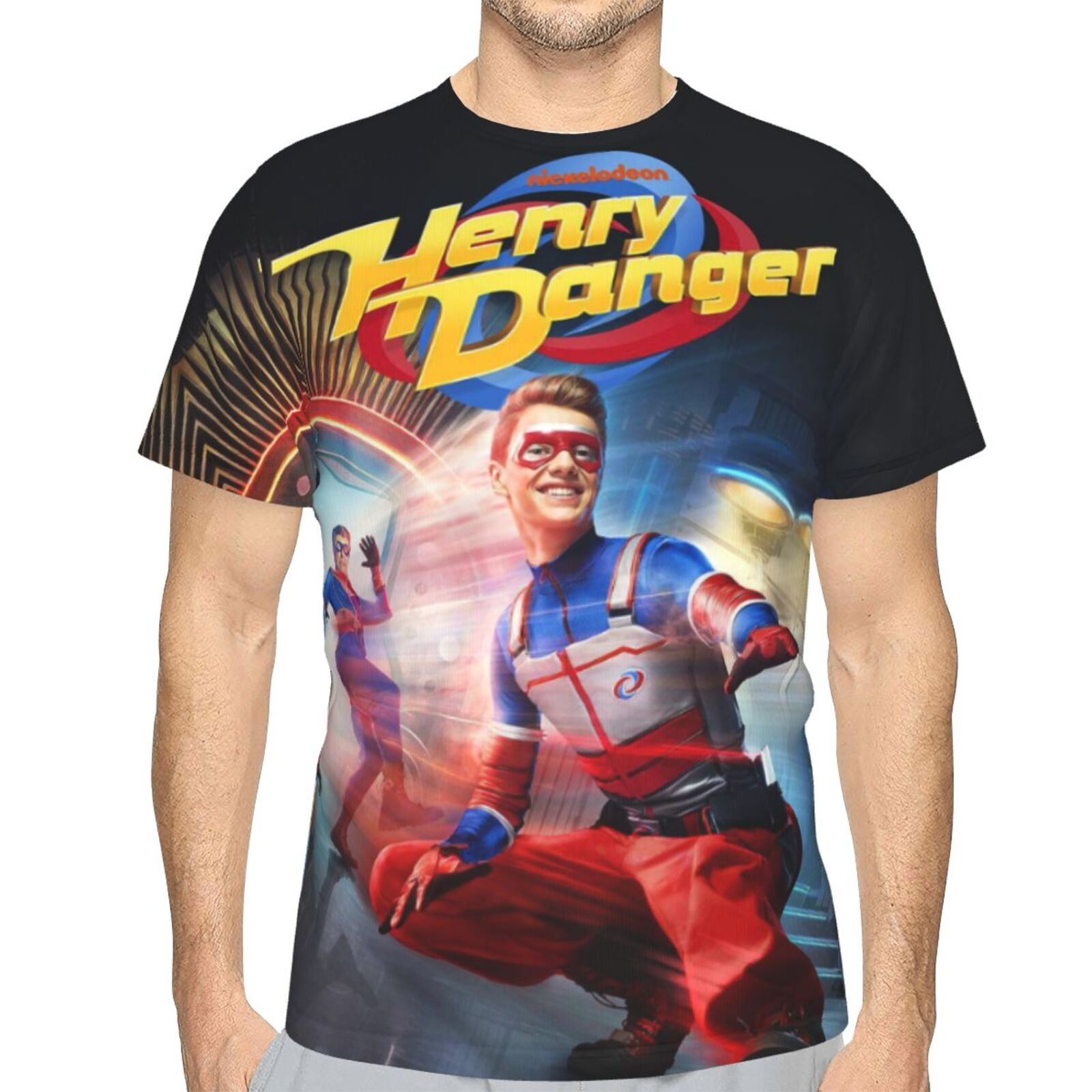 Henry Danger T Shirt 3d Printed Crewneck Graphic Short Sleeve Tees For ...