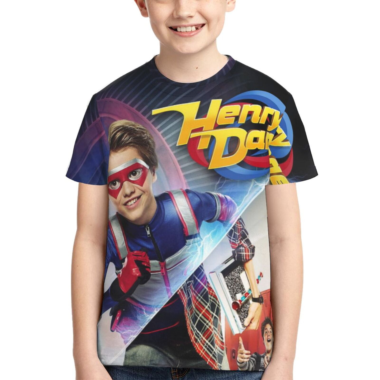 Henry Danger T Shirts 3d Printed Short Sleeve Tee Shirt For Boys Girls ...