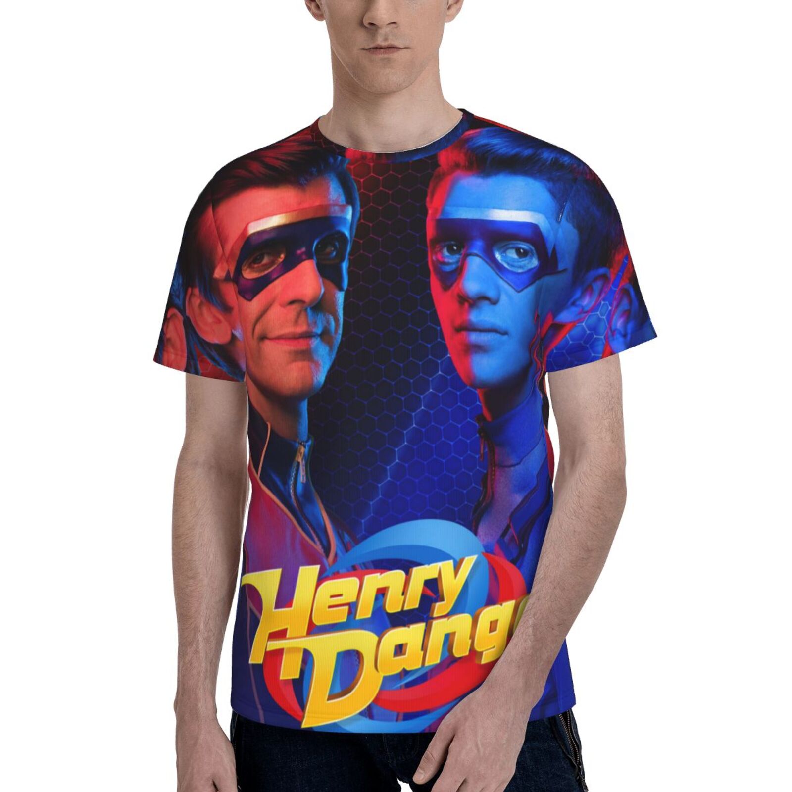 Henry Danger T-Shirts 3d Printed Short Sleeve Tee Shirt For Men ...