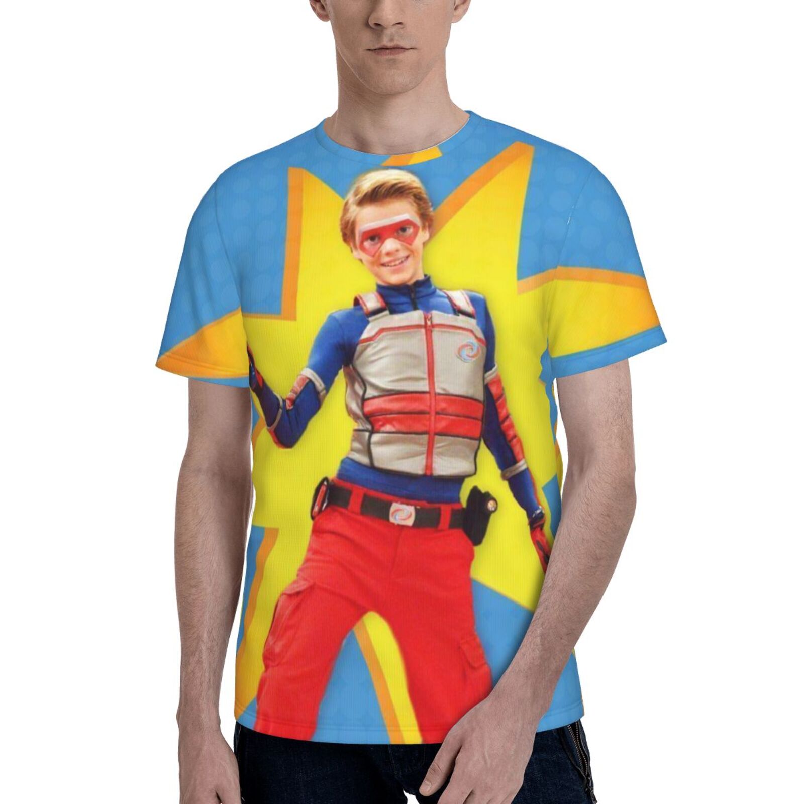 Henry Danger T-Shirts 3d Printed Short Sleeve Tee Shirt For Men ...